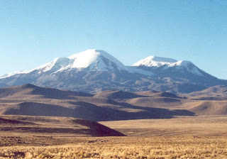 La ciencia de la tierra: FOTO VOLCAN COROPUNA